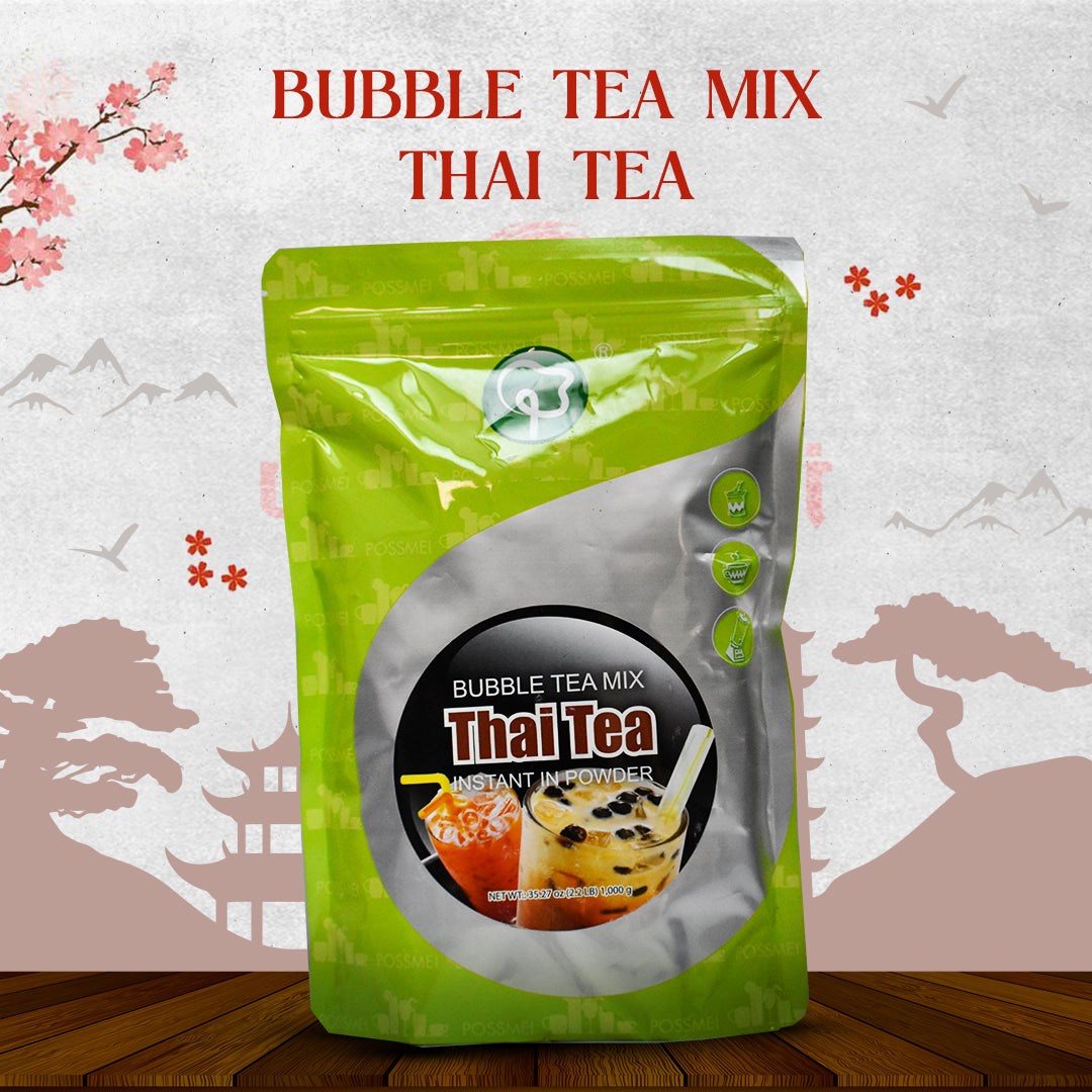 BUBBLE TEA MIX THAI TEA POWDER – Oishii foods