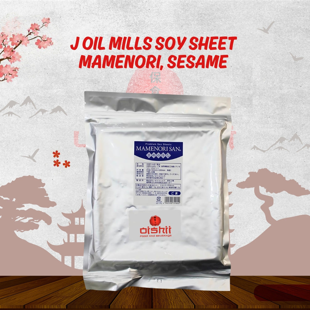 J OIL MILLS SOY SHEET MAMENORI SESAME – Oishii foods