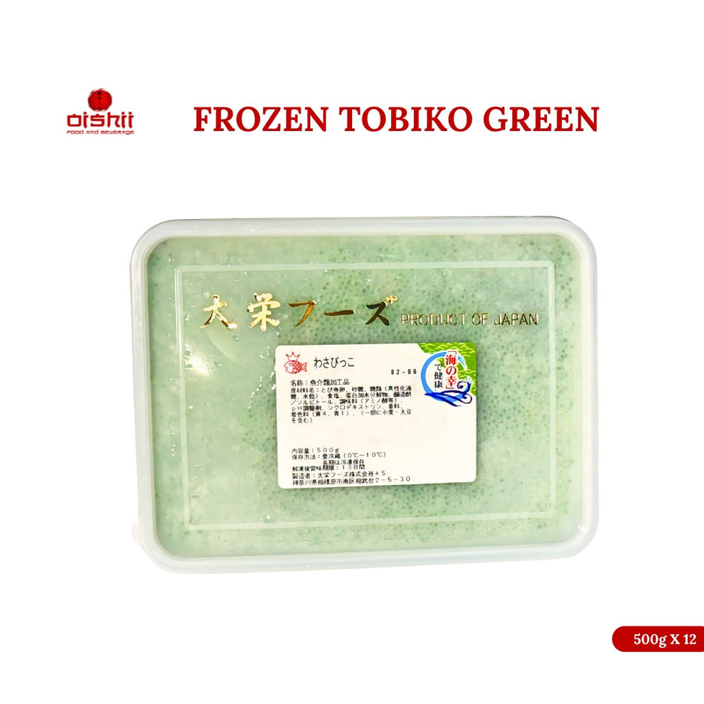 FISH ROE DAIEI GREEN TOBIKO – Oishii foods