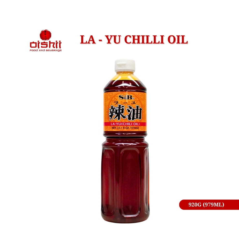 S&B CHILLI OIL LA-YU – Oishii foods