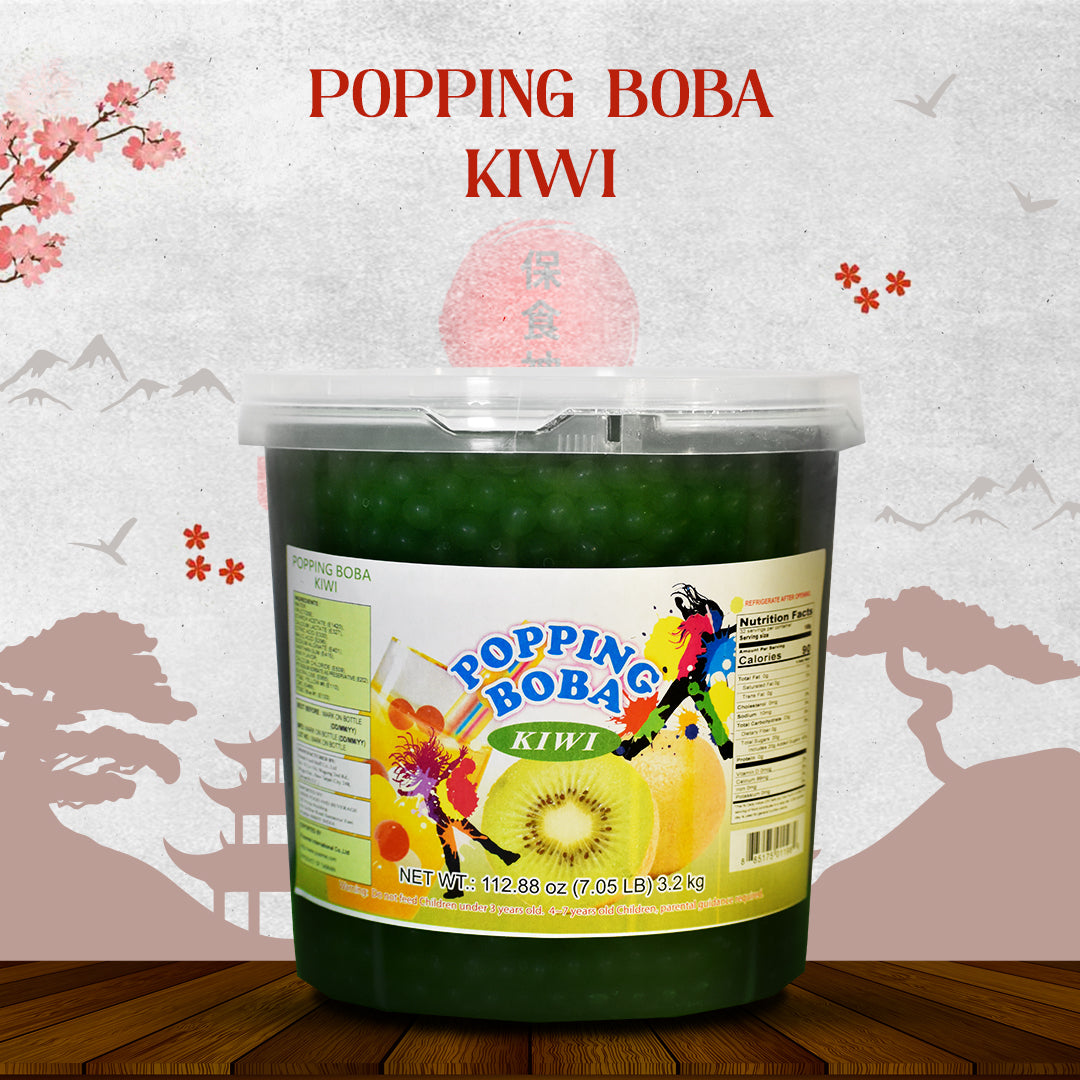 POPPING BOBA KIWI – Oishii foods