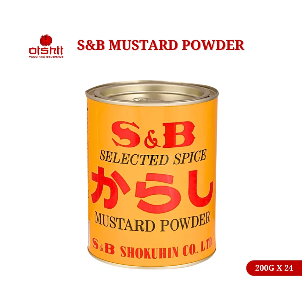 S&B MUSTARD POWDER – Oishii foods