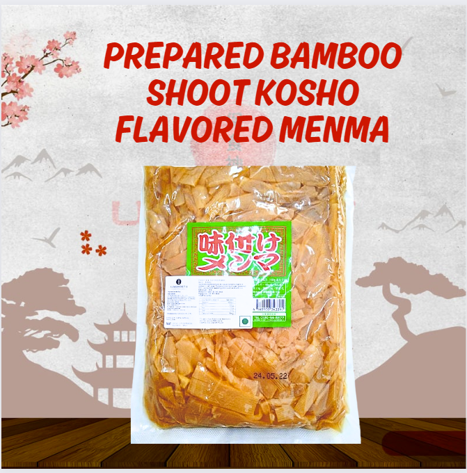 PREPARED BABMOO SHOOT KOSHO FLAVORED MENMA – Oishii foods