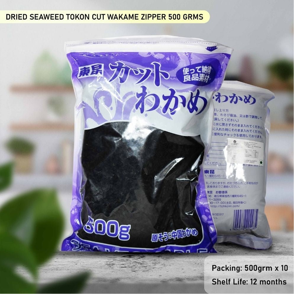 DRIED SEAWEED TOKON CUT WAKAME ZIPPER – Oishii foods