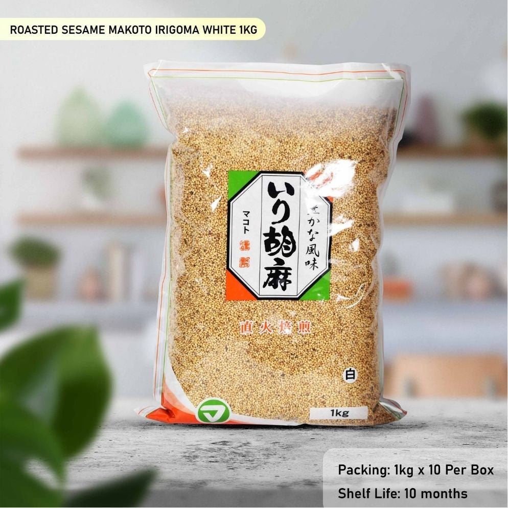 ROASTED SESAME MAKOTO IRIGOMA WHITE – Oishii foods